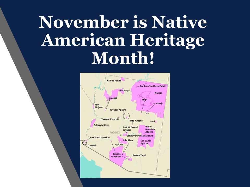November is Native American Heritage Month | UArizona Department of ...
