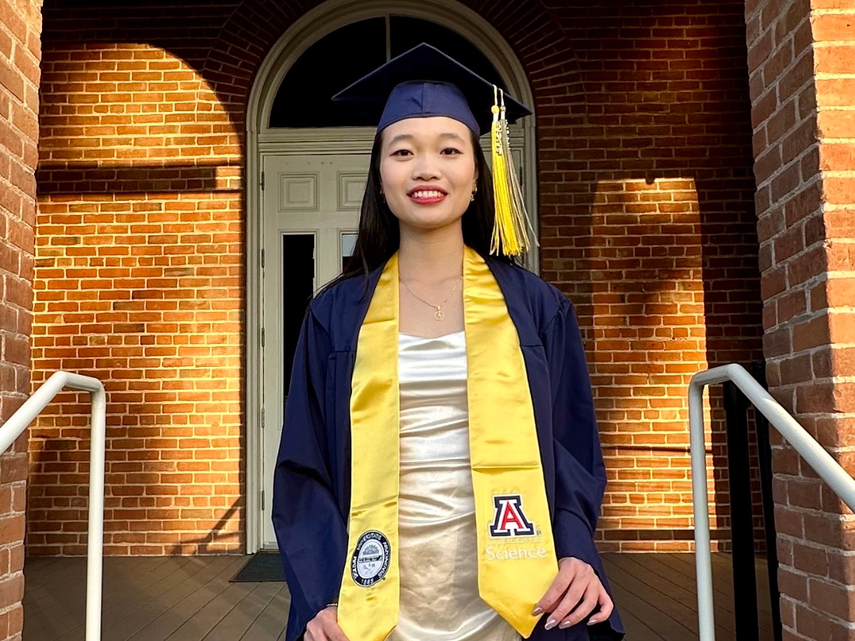 Undergraduate, Truc Le, selected as Fall 2024 Outstanding Senior ...