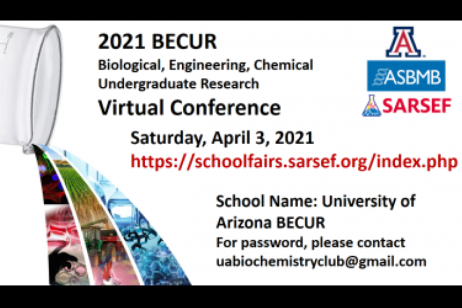 BECUR Virtual Conference | UArizona Department of Chemistry and ...